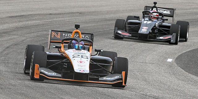 Foster Speeds In Indy NXT Drills - SPEED SPORT