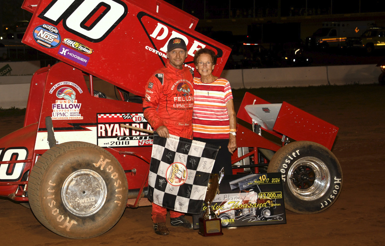 Dave Blaney Retires After Winning Dad's Race - SPEED SPORT