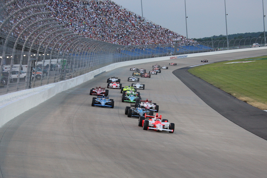 Looking Back: Dixon Prevails At Nashville Superspeedway - SPEED SPORT