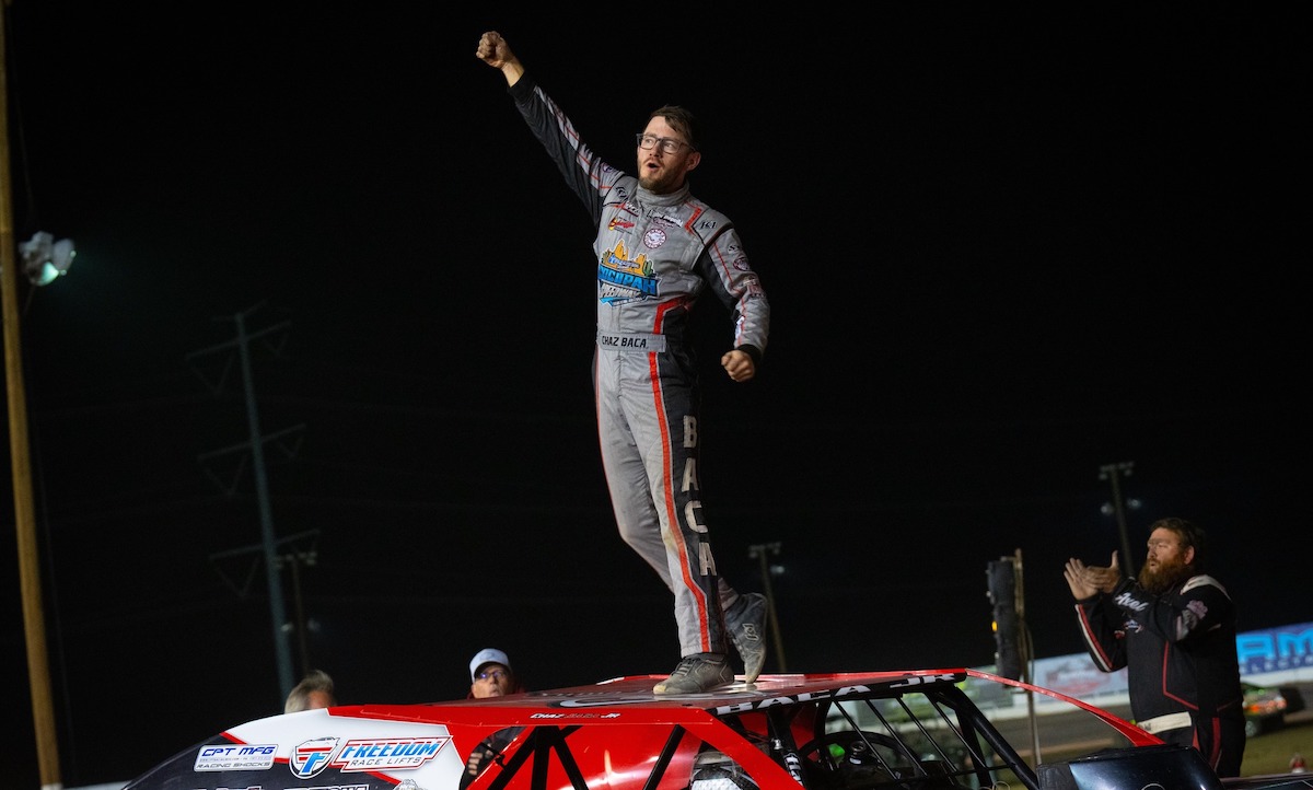 It's Baca On Night Three At Central Arizona Oval - SPEED SPORT
