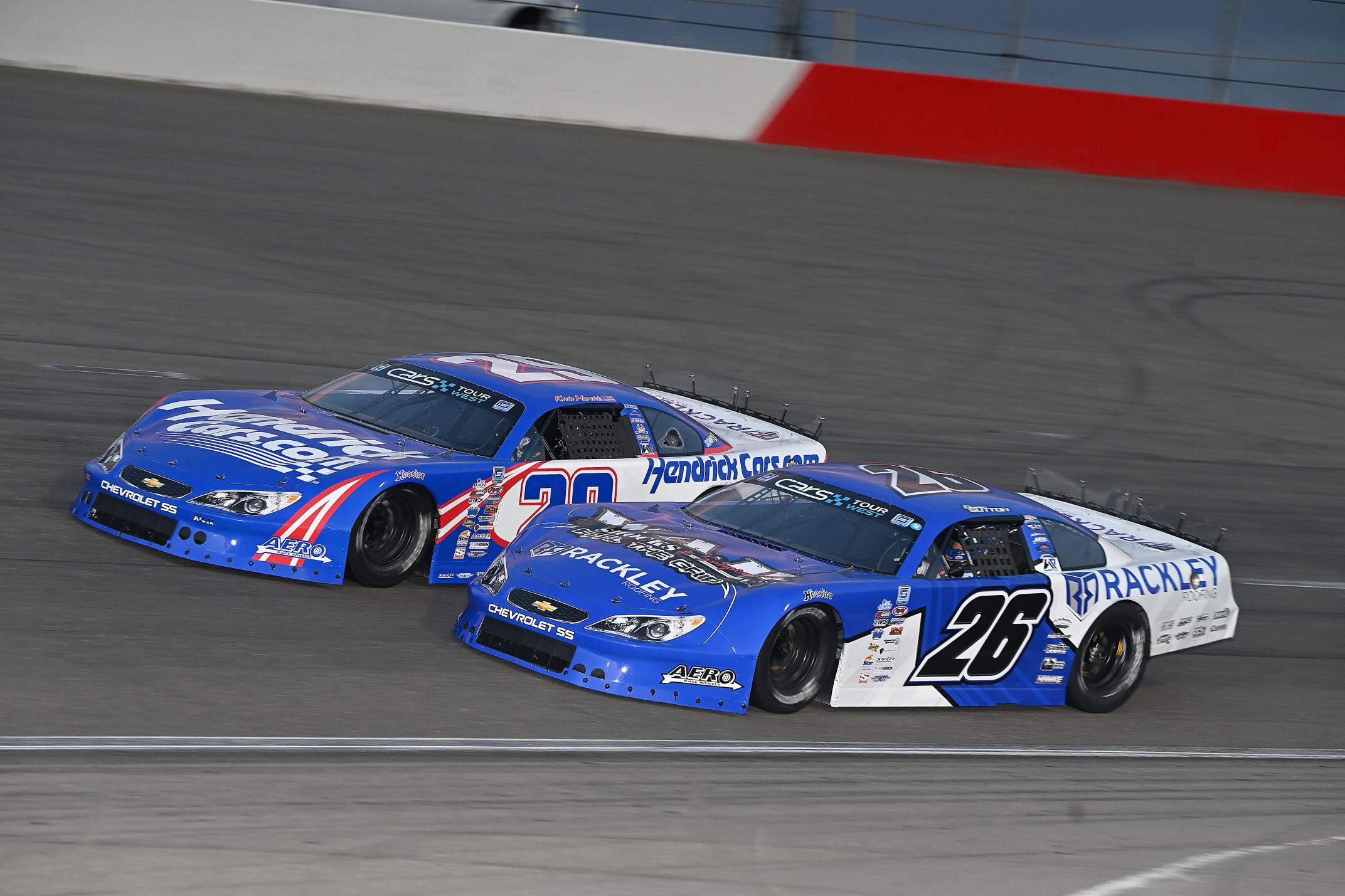Sutton Outlasts Harvick For CARS Tour West Win - SPEED SPORT