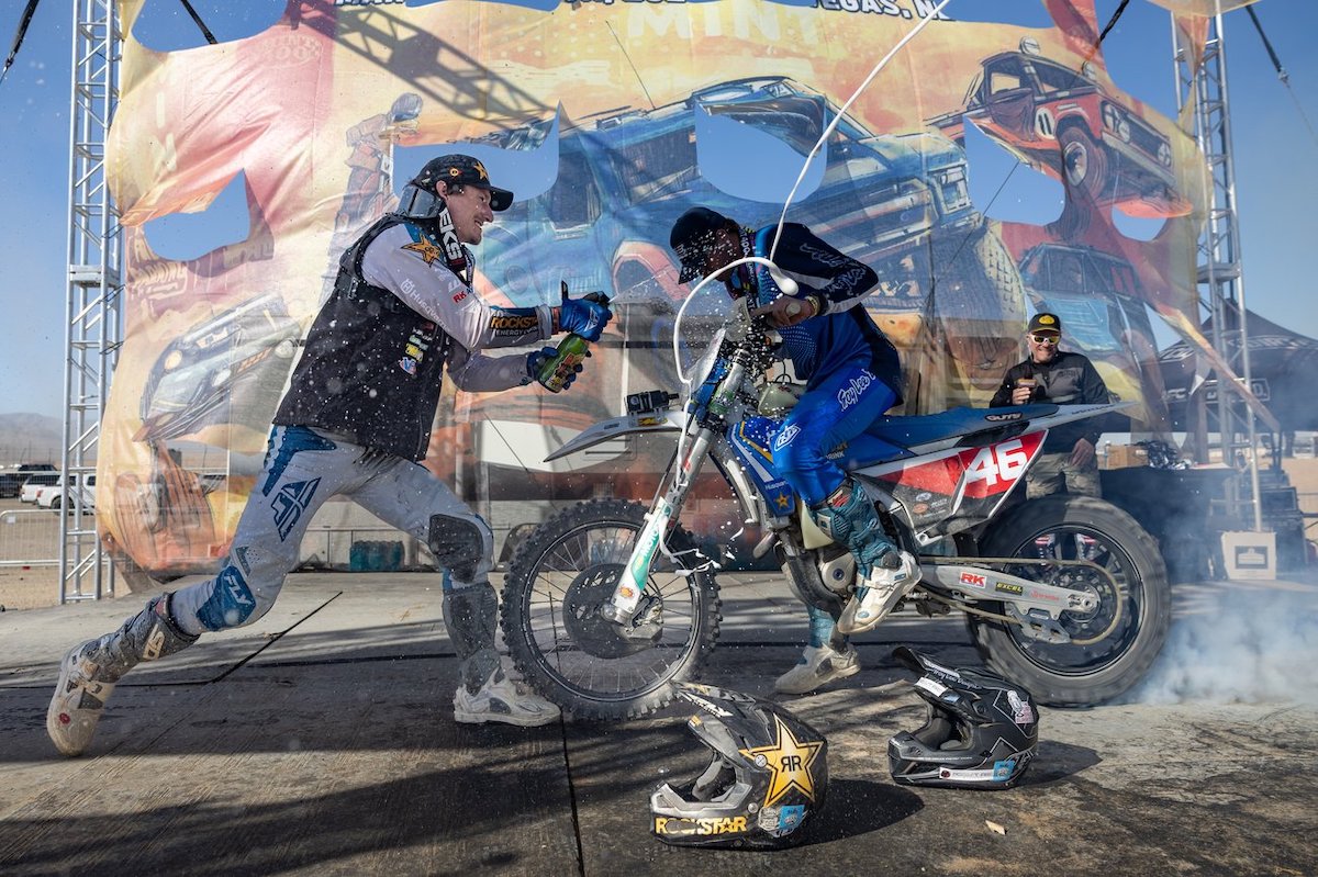 Shirey Claims Mint 400 Motorcycle Tilt - SPEED SPORT