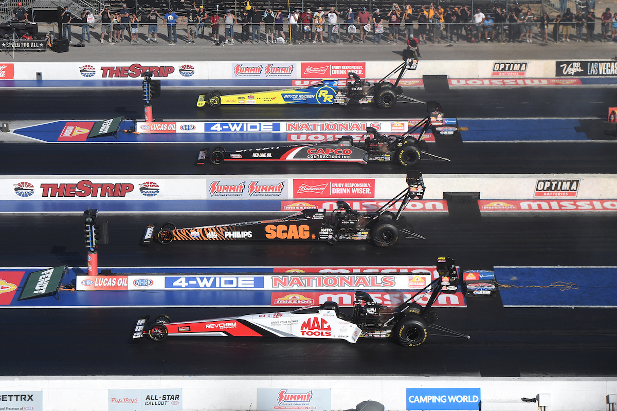 Back-To-Back Four-Wide Challenges For NHRA Racers - SPEED SPORT