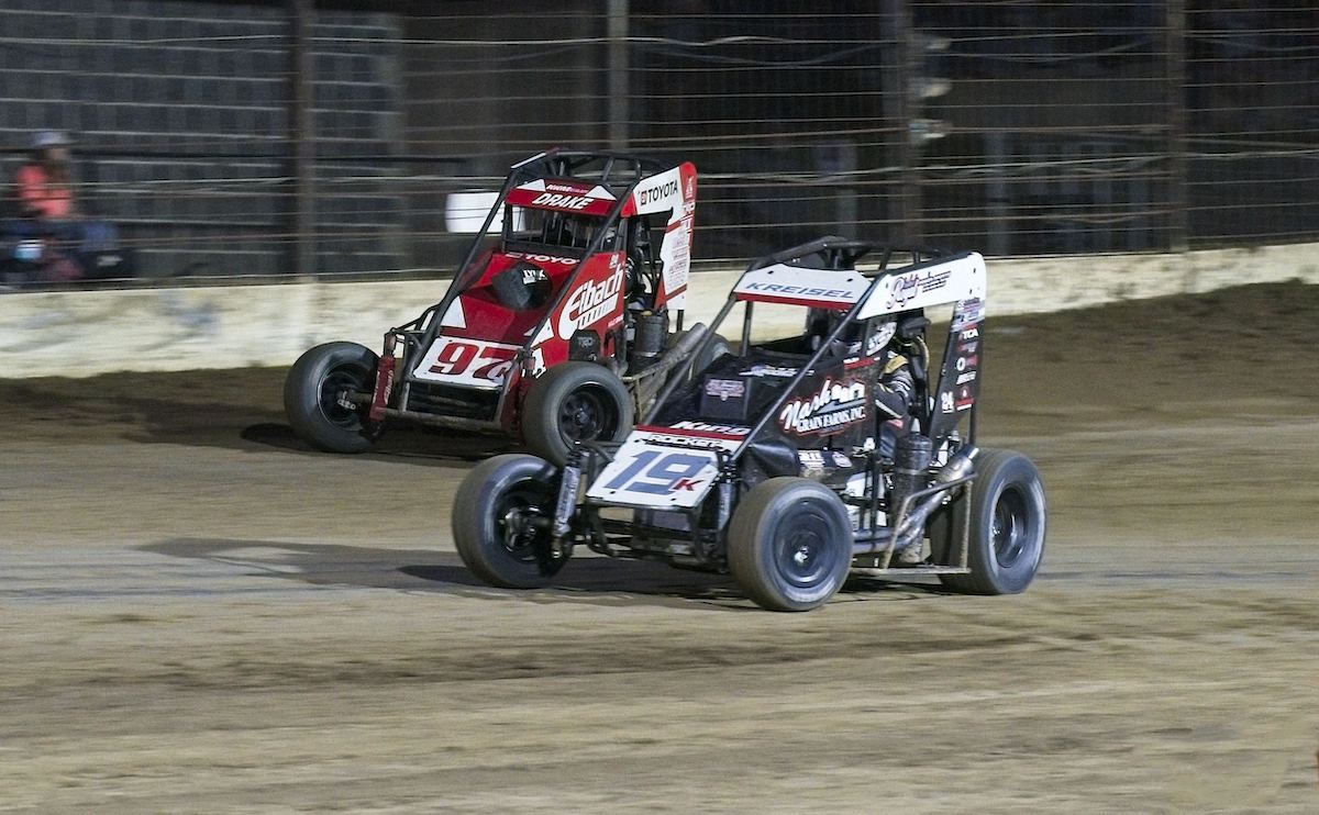 Drake Claims Dramatic Missouri Midget Test - SPEED SPORT