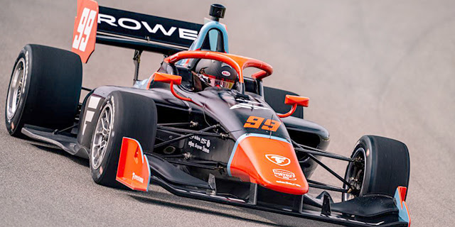 Rowe Shows Speed In Milwaukee Indy NXT Test - SPEED SPORT