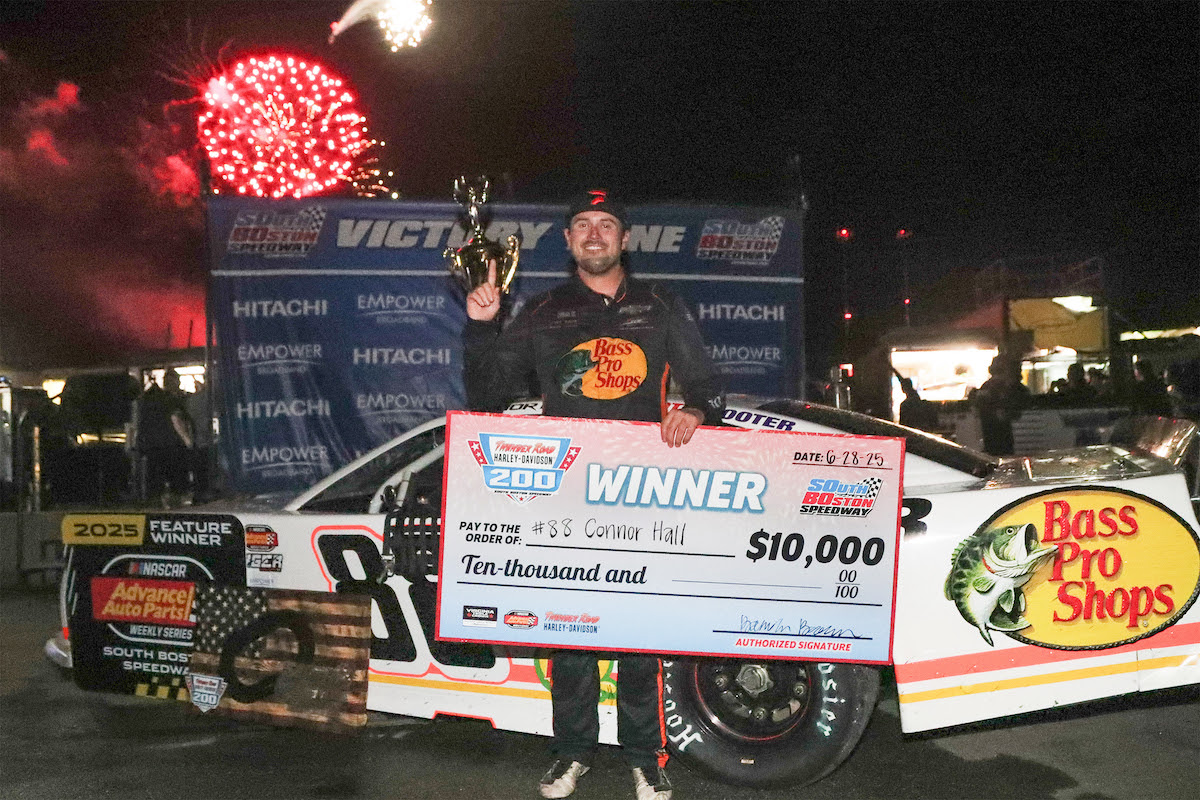 Connor Hall Does It Again At South Boston - SPEED SPORT