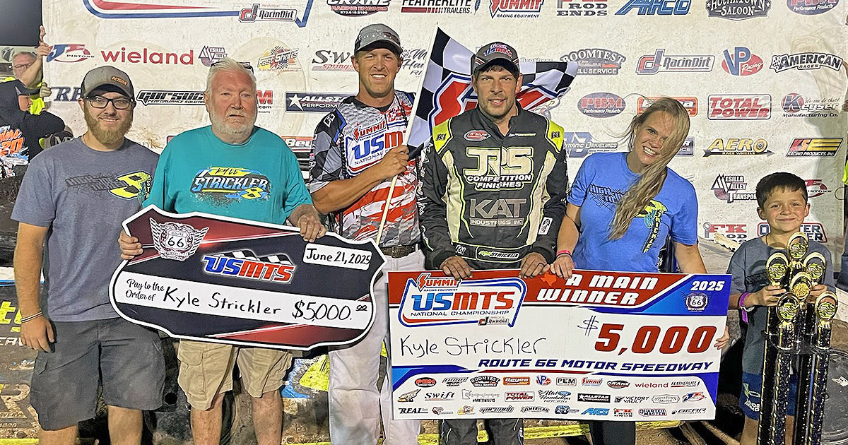 Kyle Strickler Strikes Gold In Texas - SPEED SPORT