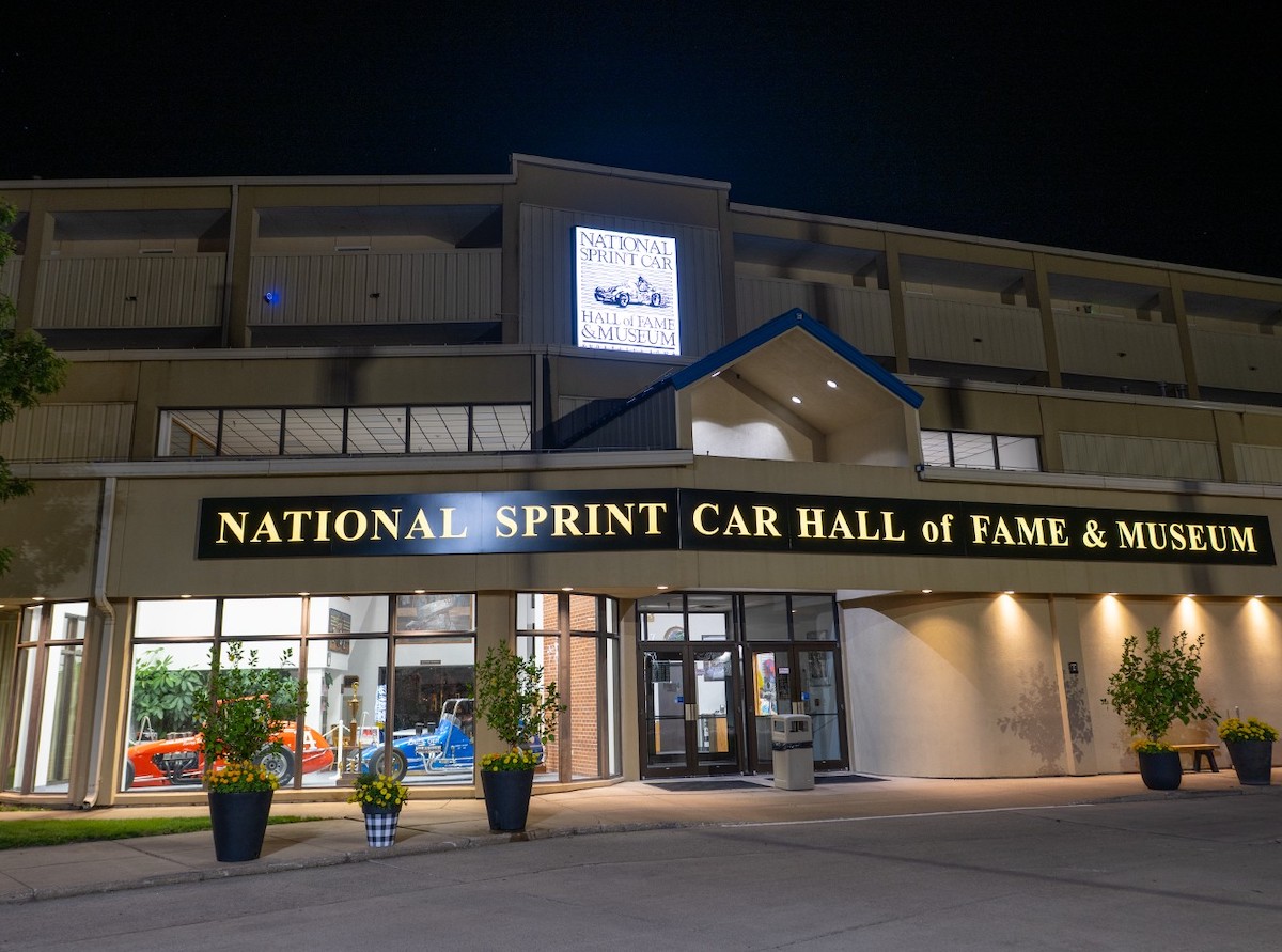 Hall Of Fame & Museum Gets New Sign - SPEED SPORT