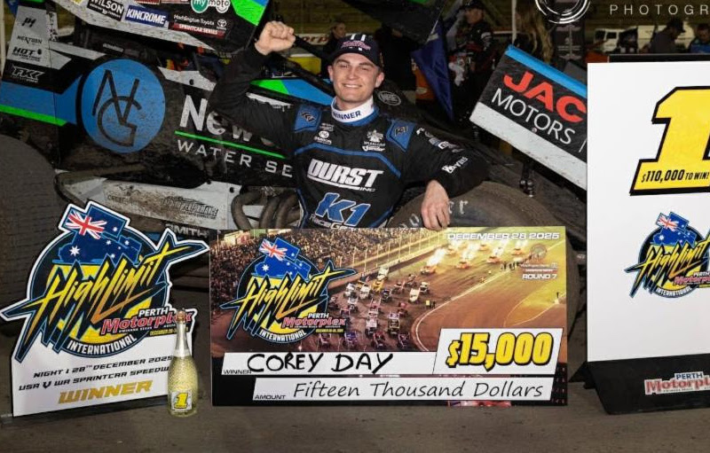 Corey Day Is Australian High Limit Master - SPEED SPORT