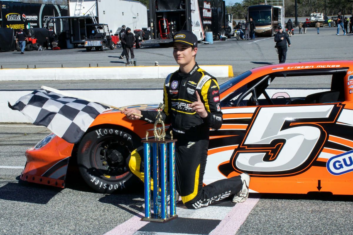 Tristan McKee Rules Cordele Late Model Run - SPEED SPORT